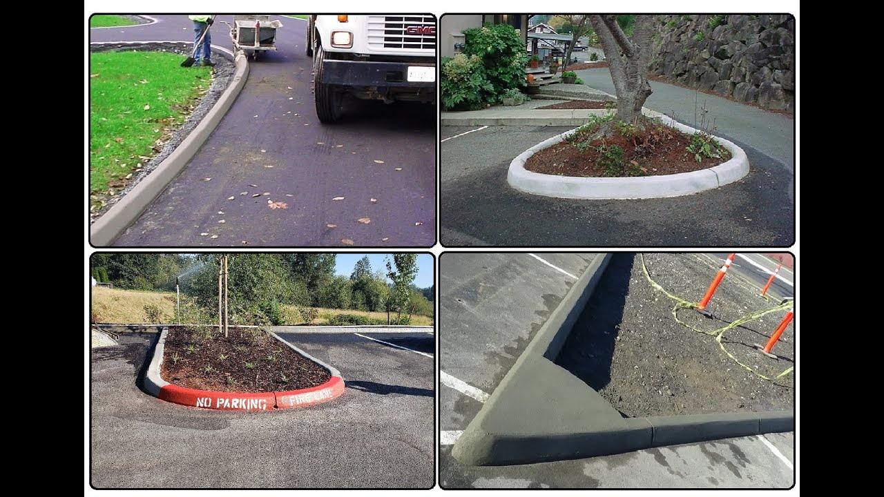 TILCO Vanguard Extruded Curb Installation - YouTube