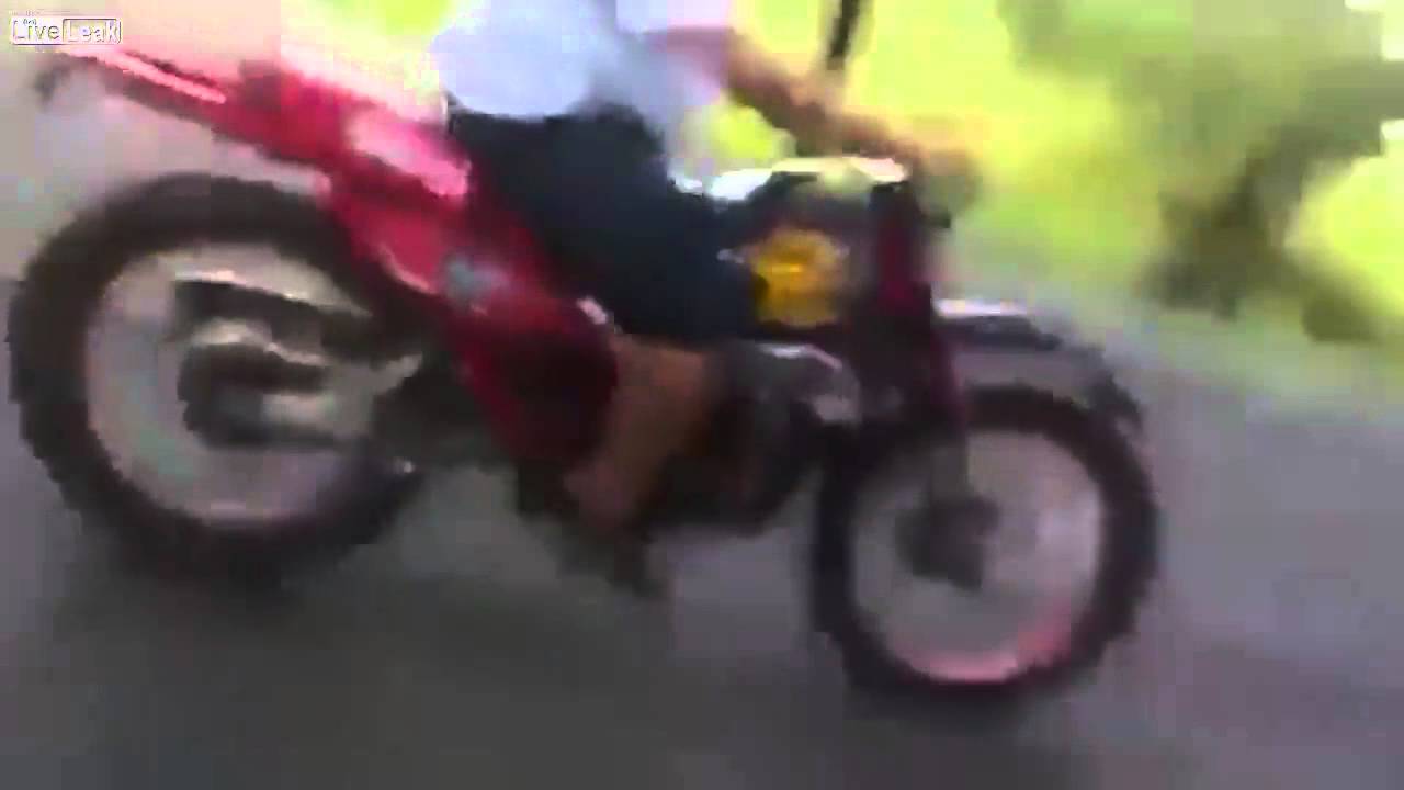 Woman Falls Off Motorcycle After Showing Off!!!! - YouTube