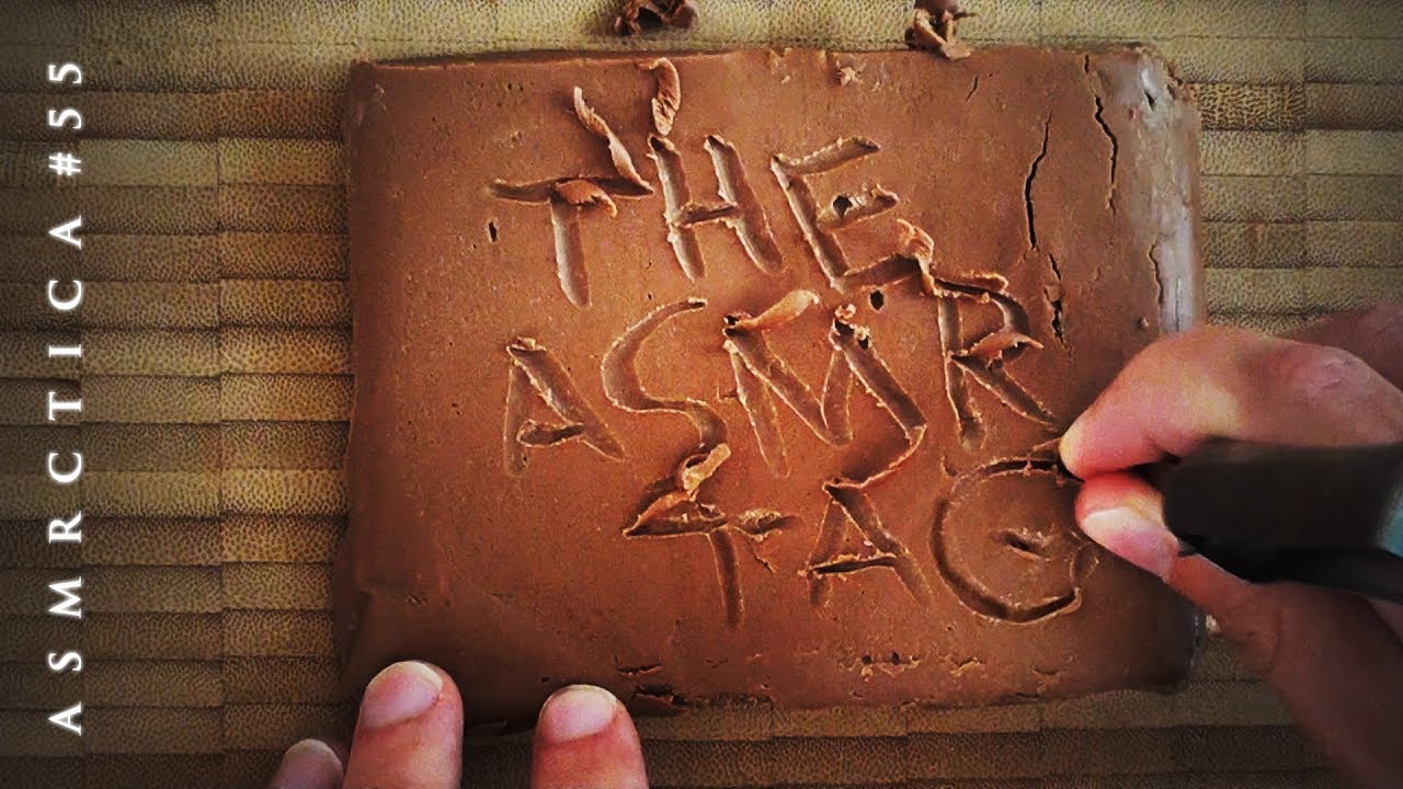 The ASMR Tag | 25 Questions + Nougat Carving - YouTube