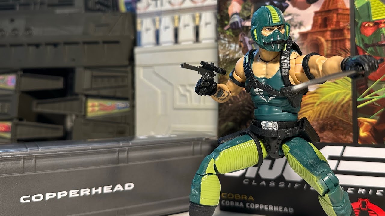 GI JOE Classified Series Cobra Copperhead !!! - YouTube