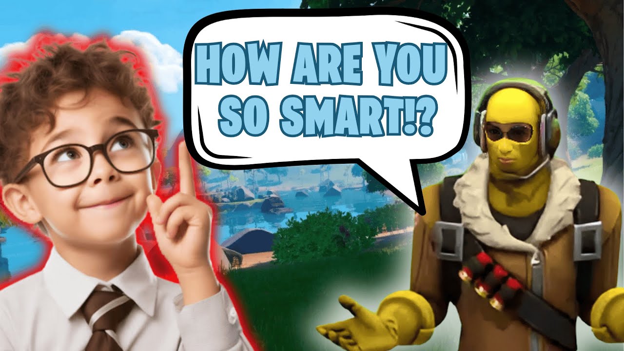 I met the SMARTEST kid in Fortnite - YouTube