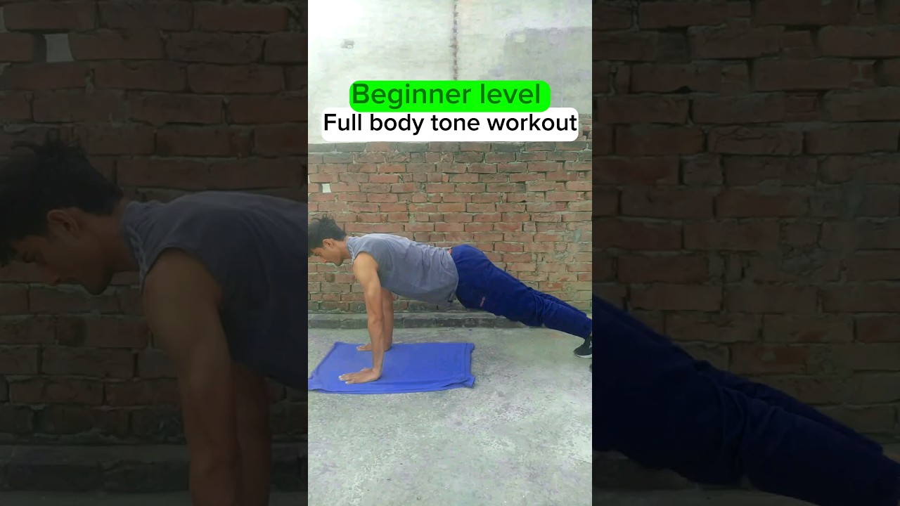 "5 Exercises Full body tone workout" - YouTube