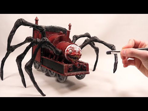 Artist Turns Thomas the Tank Engine into Nightmare Fuel