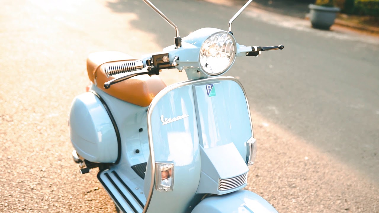 Vespa new px cinematic - YouTube