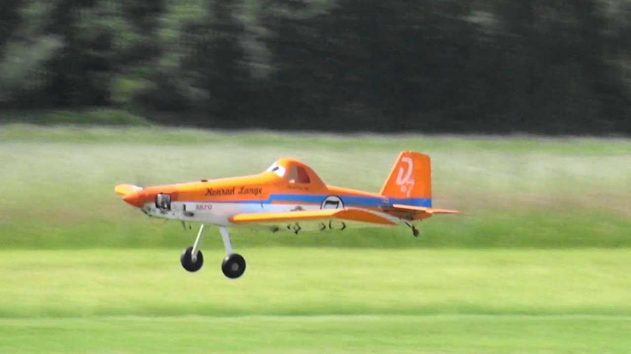 Dusty Air Tractor AT-502 & Piper Pawnee RC Airplane Model - YouTube