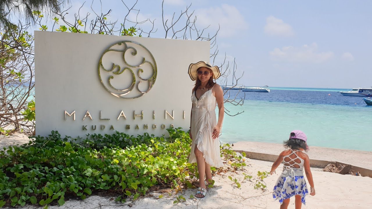 MALAHINI BEACH RESORT | KUDA BANDOS | MALDIVES | WALKING TOUR - YouTube