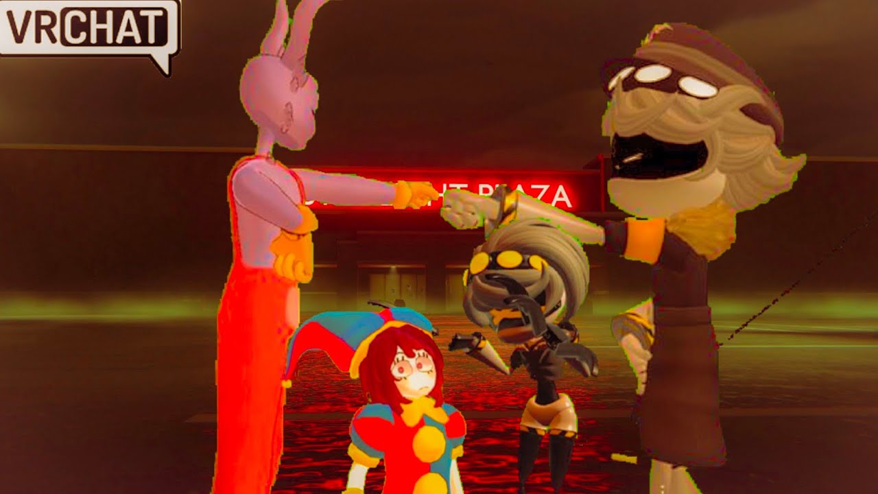 POMNI AND JAX MEETS N AND V | VrChat - YouTube