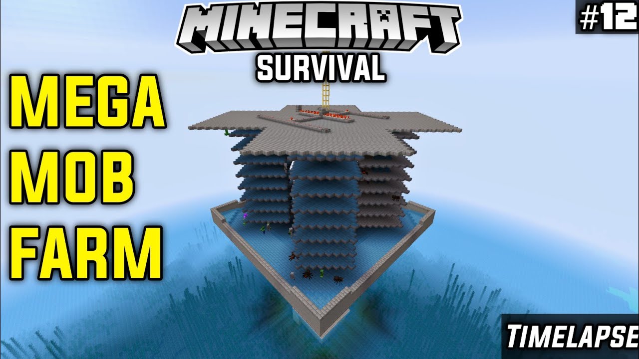 MEGA MOB/XP FARM - Minecraft Survival 1.16 | Episode 12 (FazyCraft ...