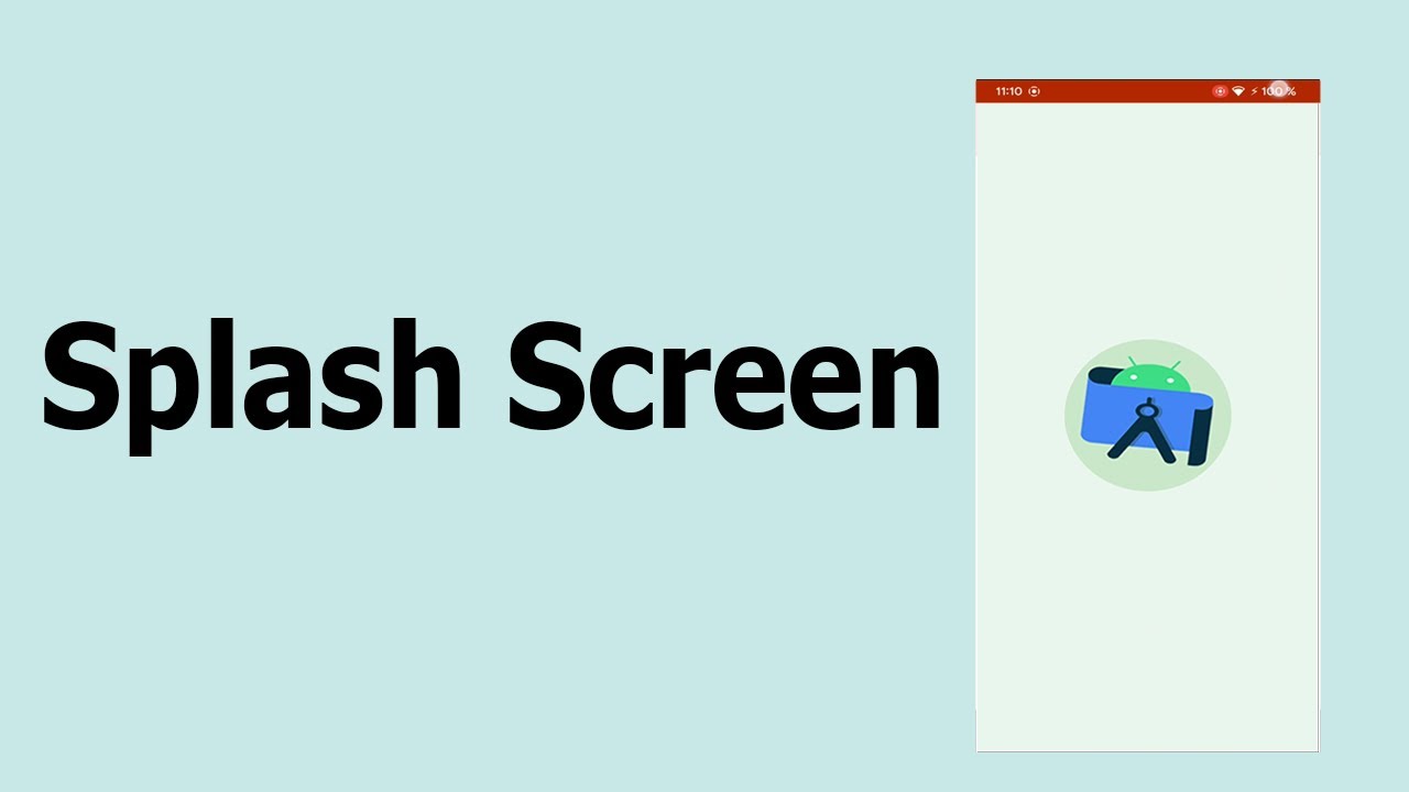 Splash Screen - Android Studio - [Tutorial] - YouTube