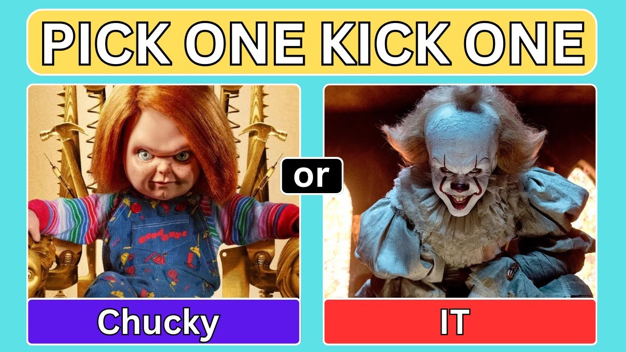 Horror Showdown: Pick One, Kick One Scary Movies 😱 | Pick Your Favorite ...
