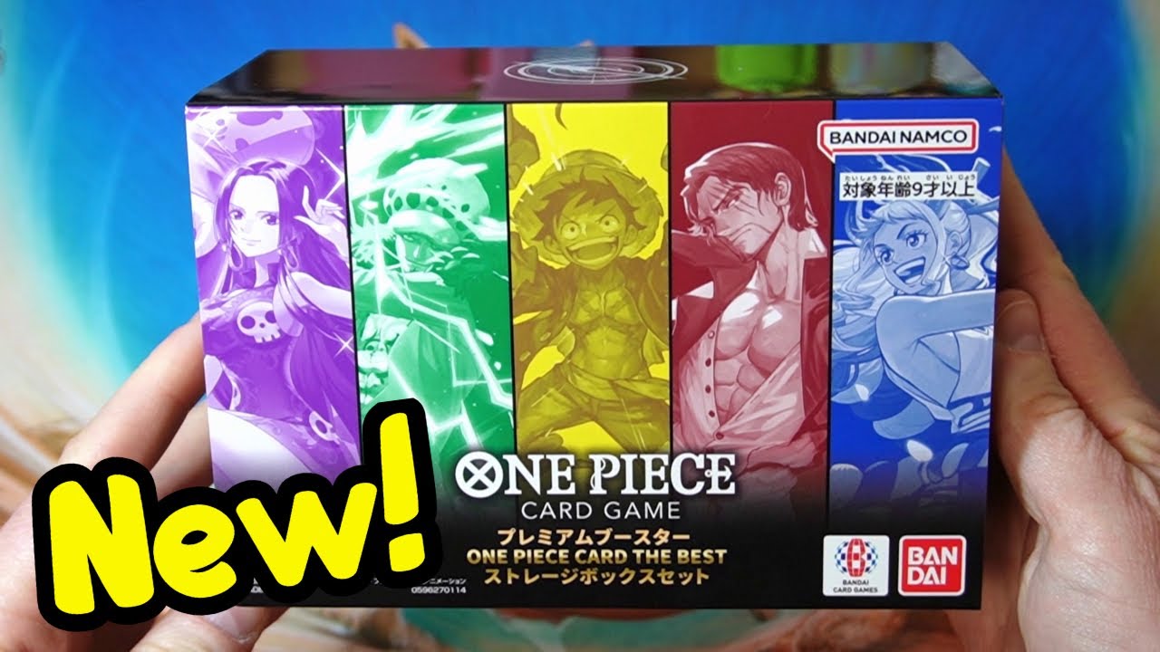 One Piece TCG Another The Best Storage Box Set! (PRB-01)! - YouTube