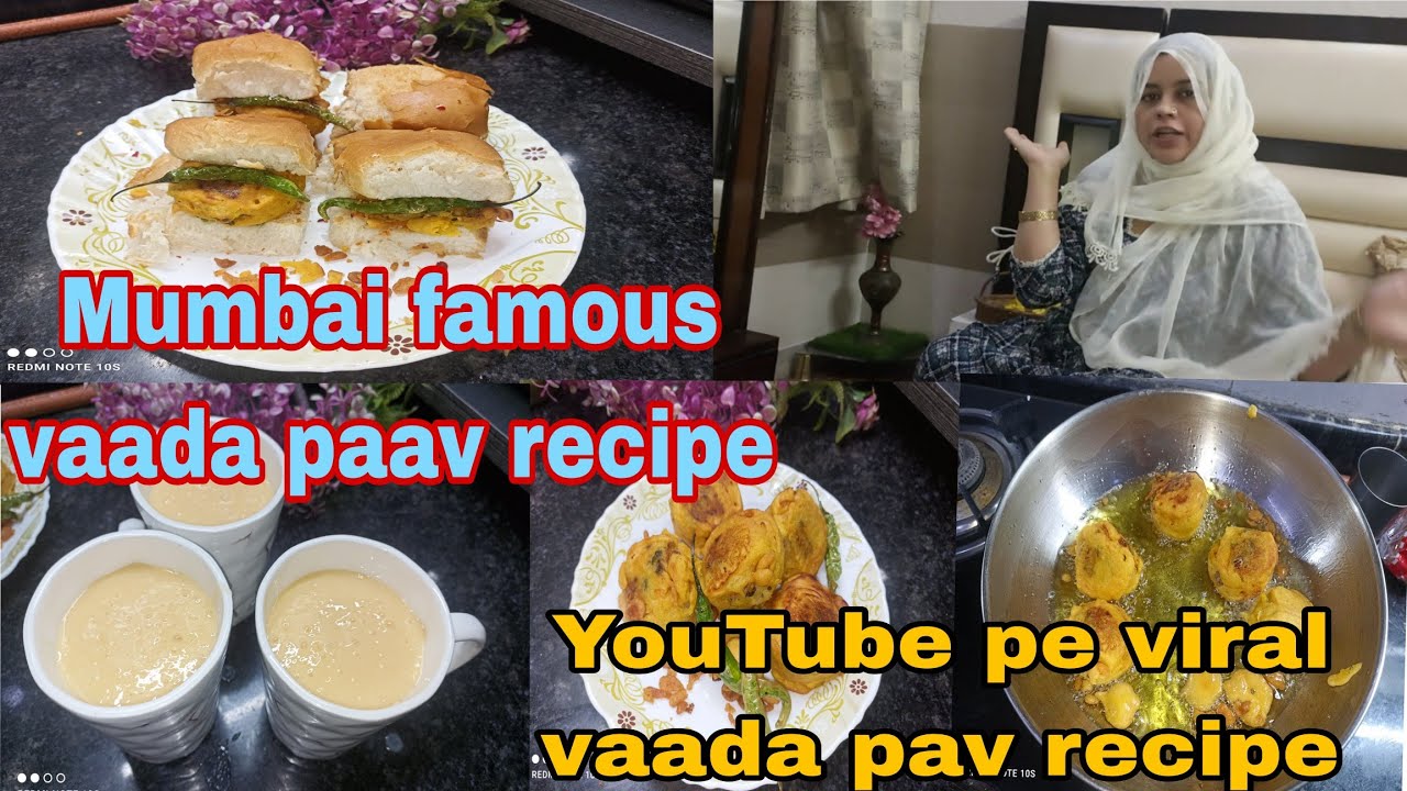 Delhi ka viral girl vaada paav recipe|| vaada paav banaye is recipe se ...