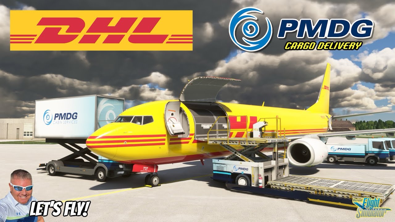 PMDG DHL Boeing 737-800 Cargo Delivery To Toronto Over Niagara Falls ...