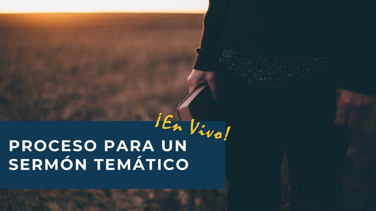 Cómo Preparar Un Sermón [Tip Para Preparar Un Sermón Temático] - YouTube