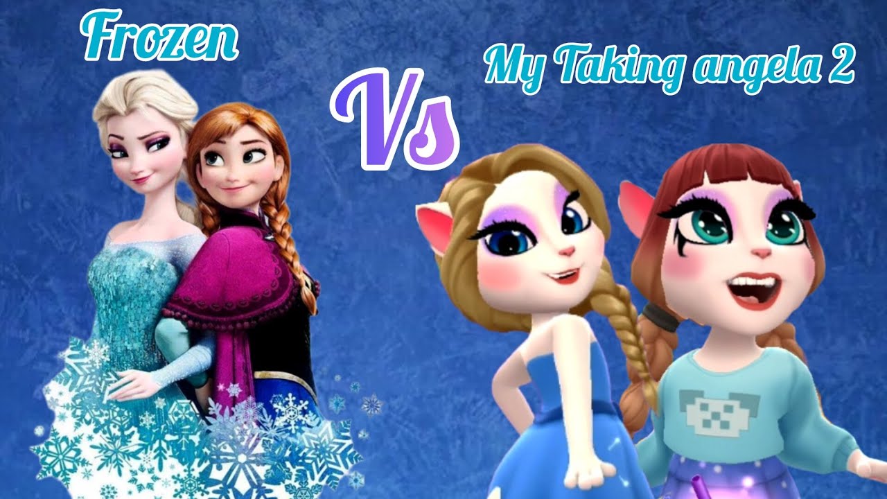 My Taking Angela 2 💖 Frozen 💙 Elsa vs Anna new gameplay - YouTube