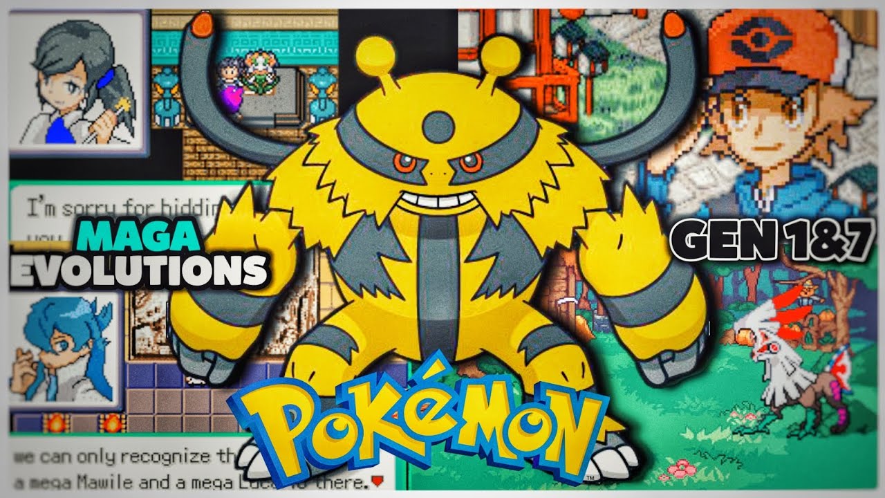 Updated Completed pokemon GBA Rom Hack 2023 with New Region Mage ...