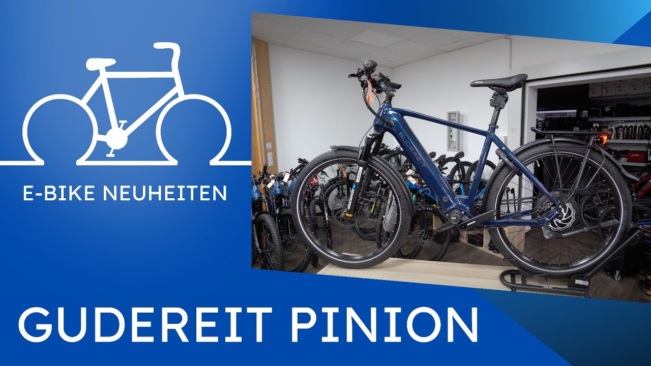 E-Bike Gudereit C1.12 Pinion Neodrive 2023. Richtiges Mitten-Getriebe ...