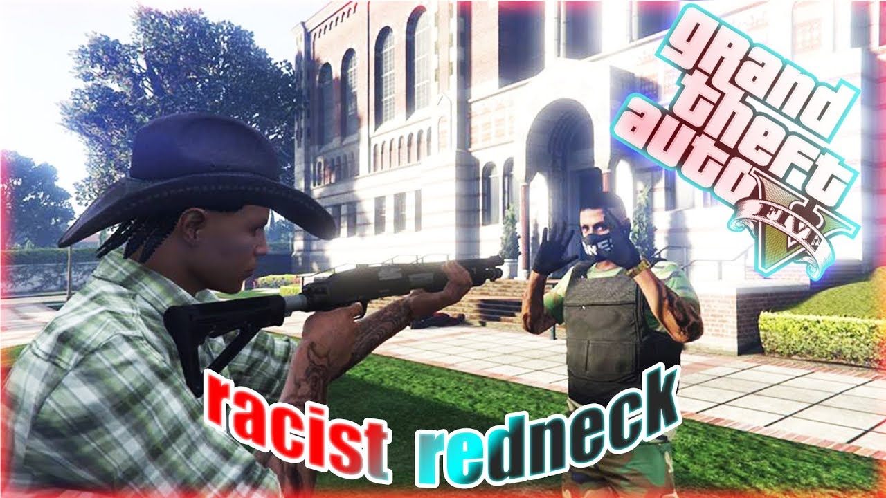 GTA 5 School life In Da Hood Ep.17 (RACIST REDNECK)FT king amari GTA ...