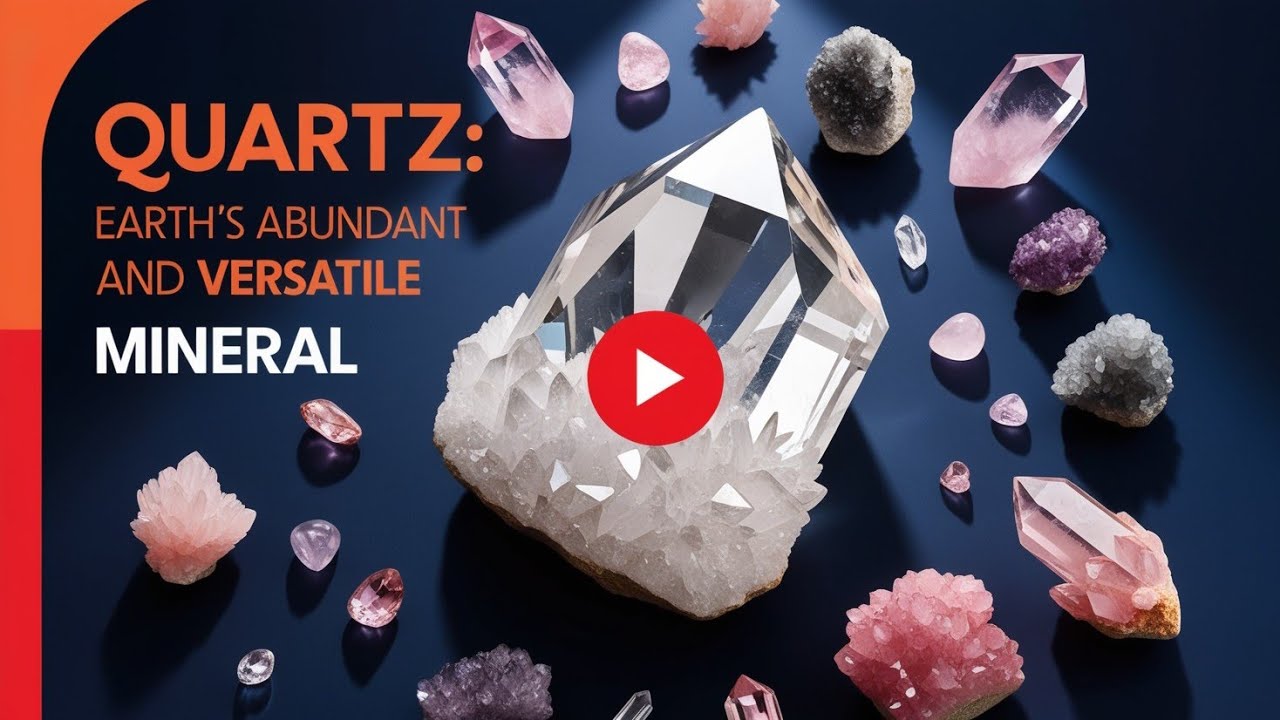 The Power of Quartz: Earth's Abundant and Versatile Mineral! 💎 # ...