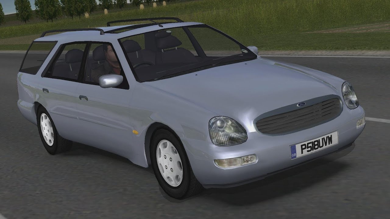 Ford Scorpio Turnier 2.5 TD drive (Links) - Racer: free game - YouTube