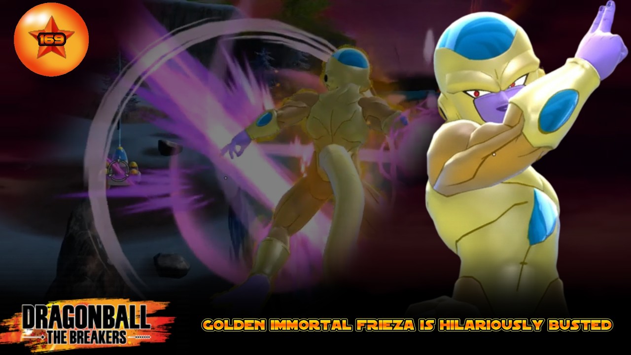 GOLDEN Immortal FRIEZA is Hilariously BUSTED! DB THE BREAKERS #169 ...