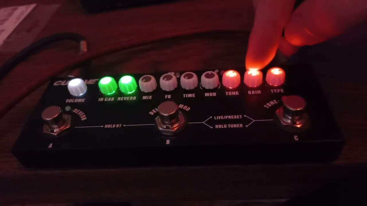 Melhor drive preset no CUVAVE CUBE BABY Ir worship , crunch , clean ...