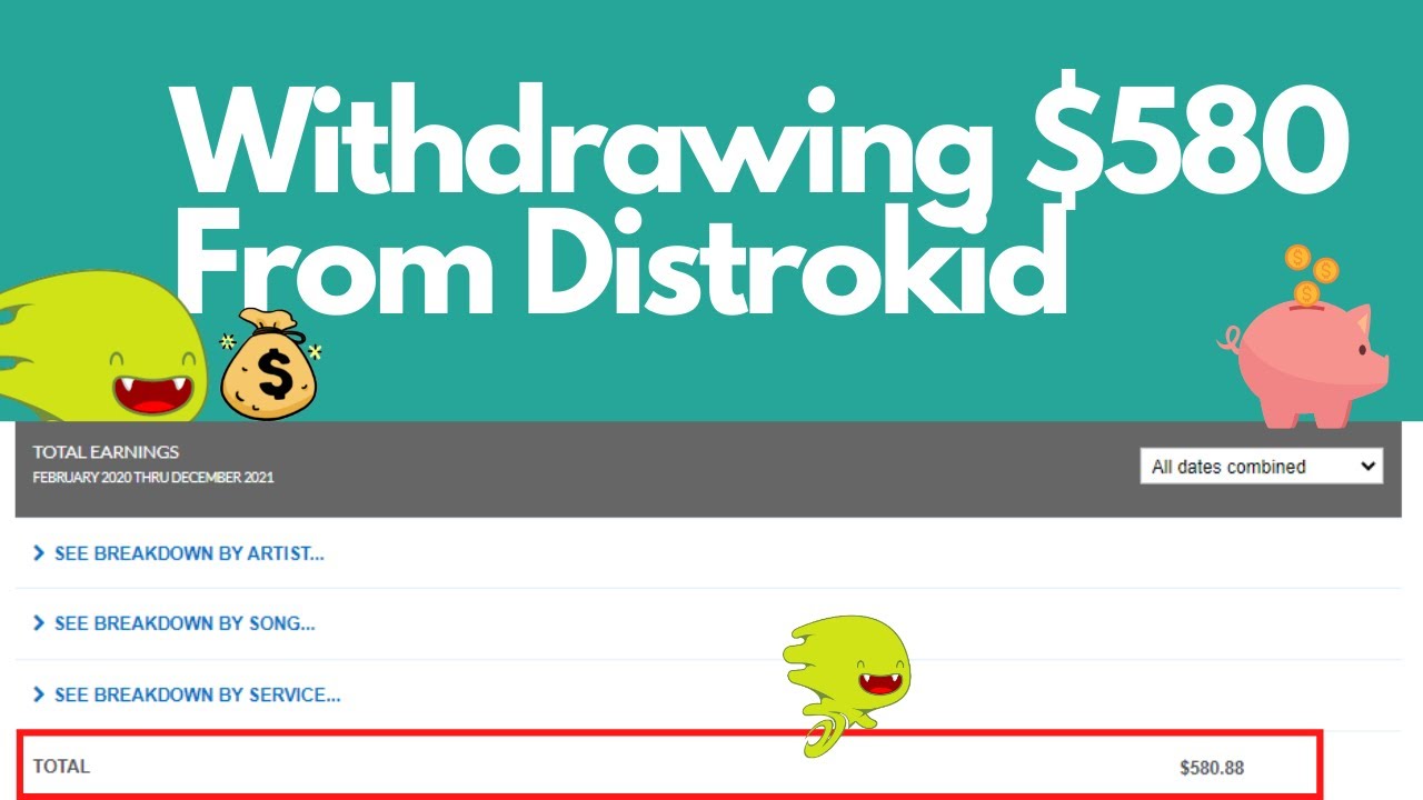 Withdrawing $580 from Distrokid! - And What I Did To Actually Get It 😉 ...