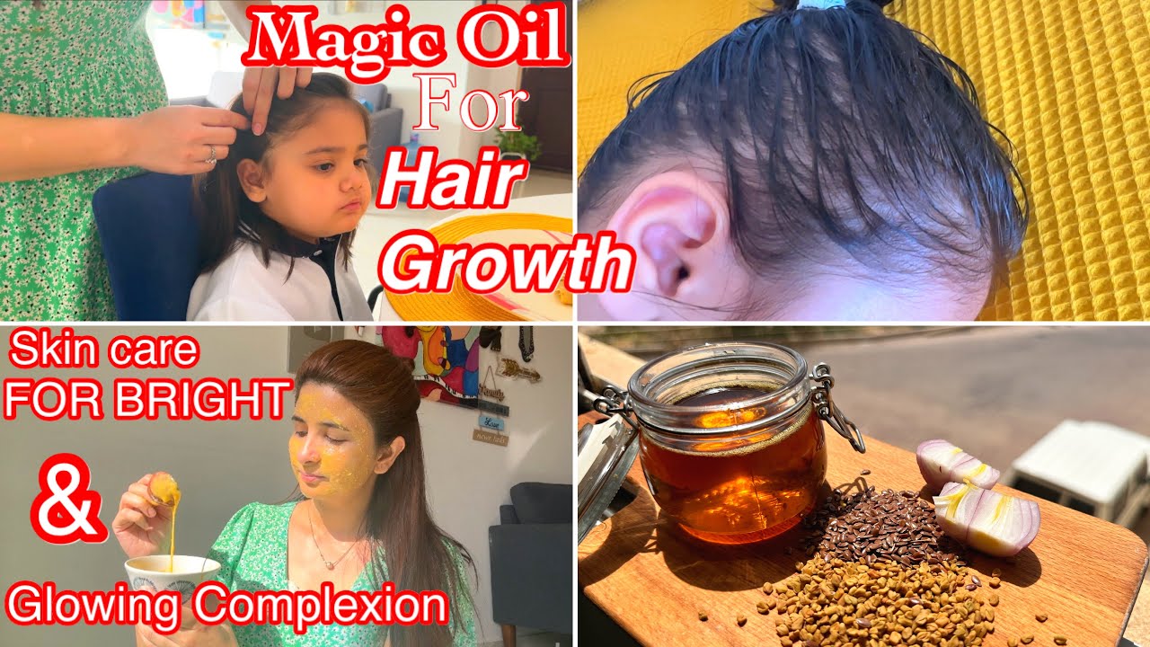 Live Proof🍃1 Magic Hair Growth oil For Kids & Adults | Face Botox Mask ...