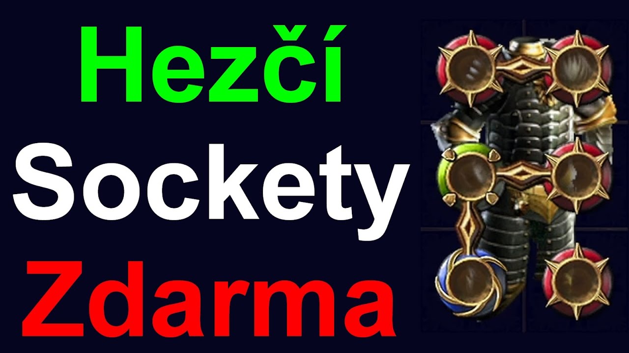 Hezčí sockety ZDARMA (Path of Exile 3.19) [4K, česky, Jan Prušák] - YouTube