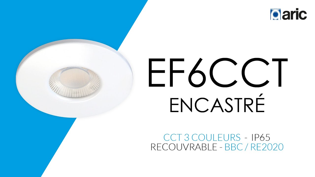 ARIC - Encastré EF6 CCT - YouTube