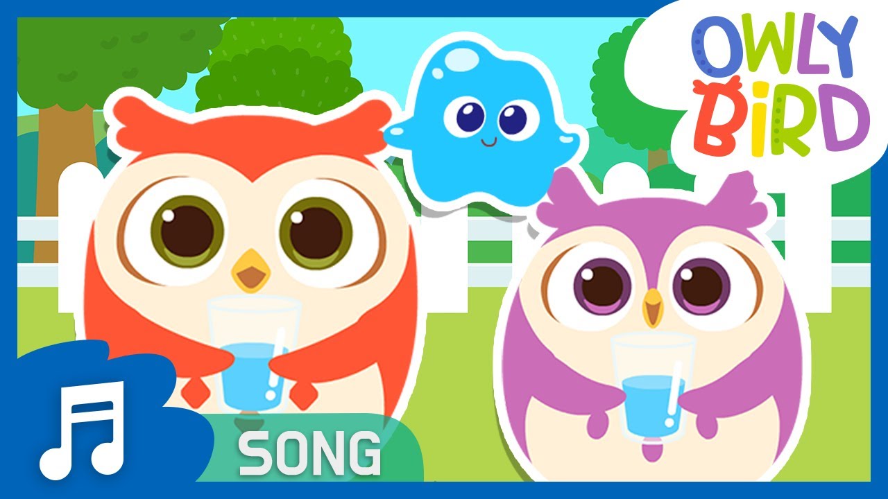 The Water Song | Healthy Habits | Let’s Save Water Together | Nursery ...