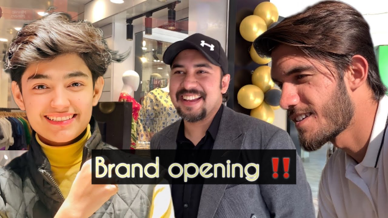 invited on a new brand opening - YouTube