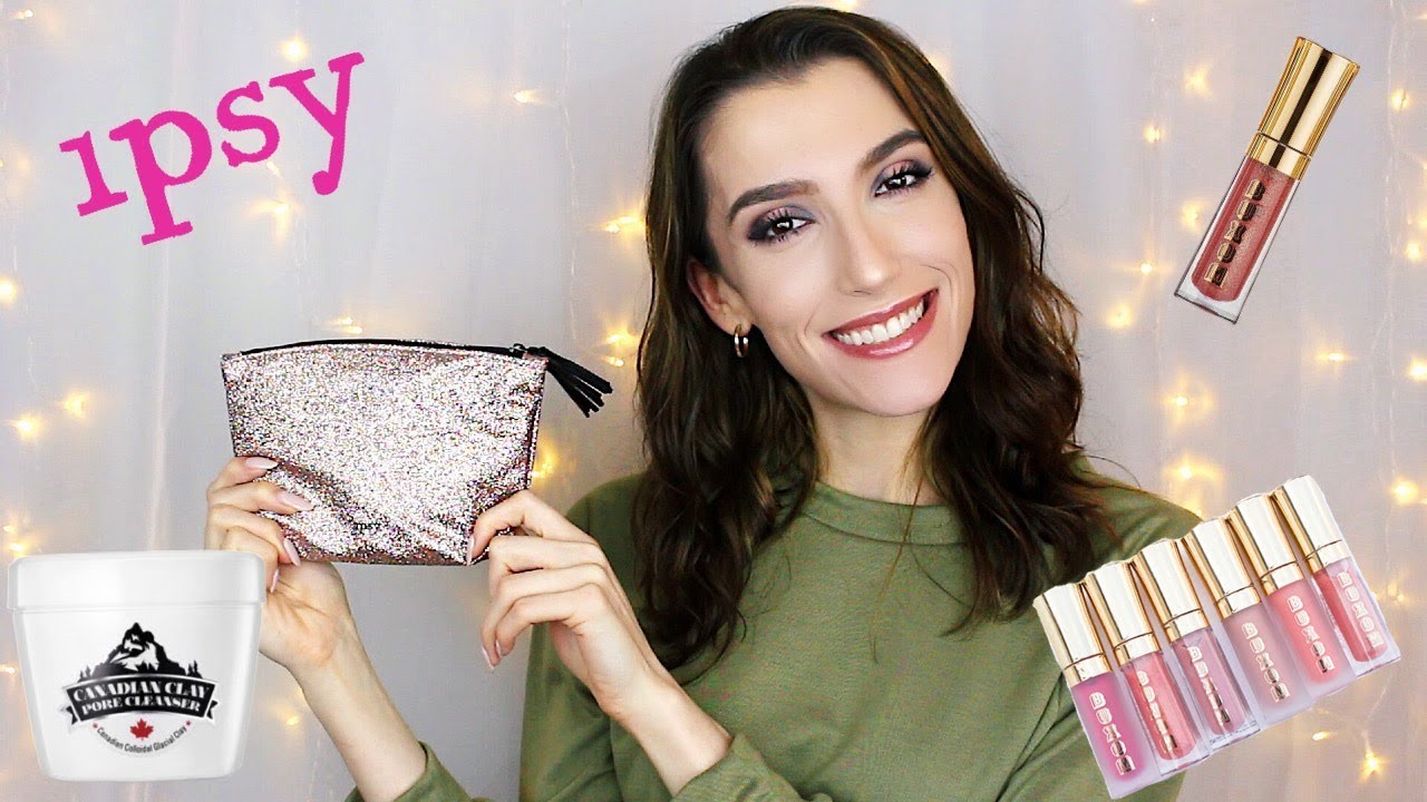 FIRST Ipsy Bag Ever! | IPSY UNBOXING + TRY ON - YouTube