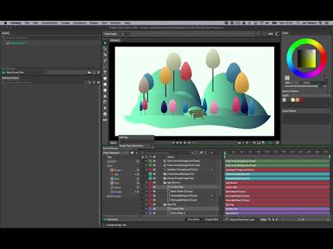 Getting Started | Using Tags in Cavalry to organise your animation ...