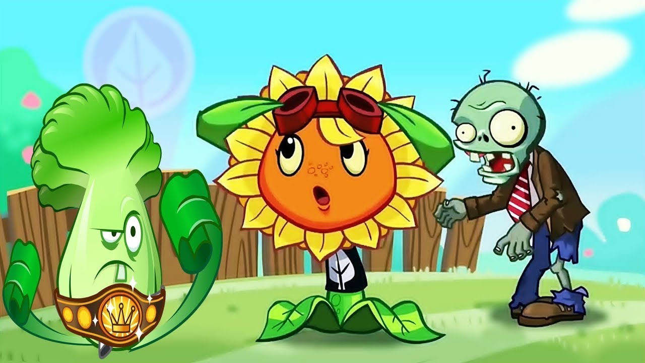 Plants vs Zombies all Zomboss vs Plants Power UP level Plants Big - YouTube