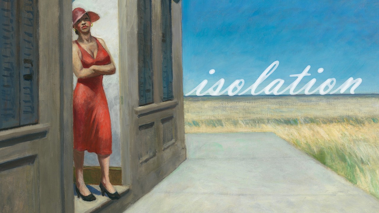 isolation / edward hopper - YouTube