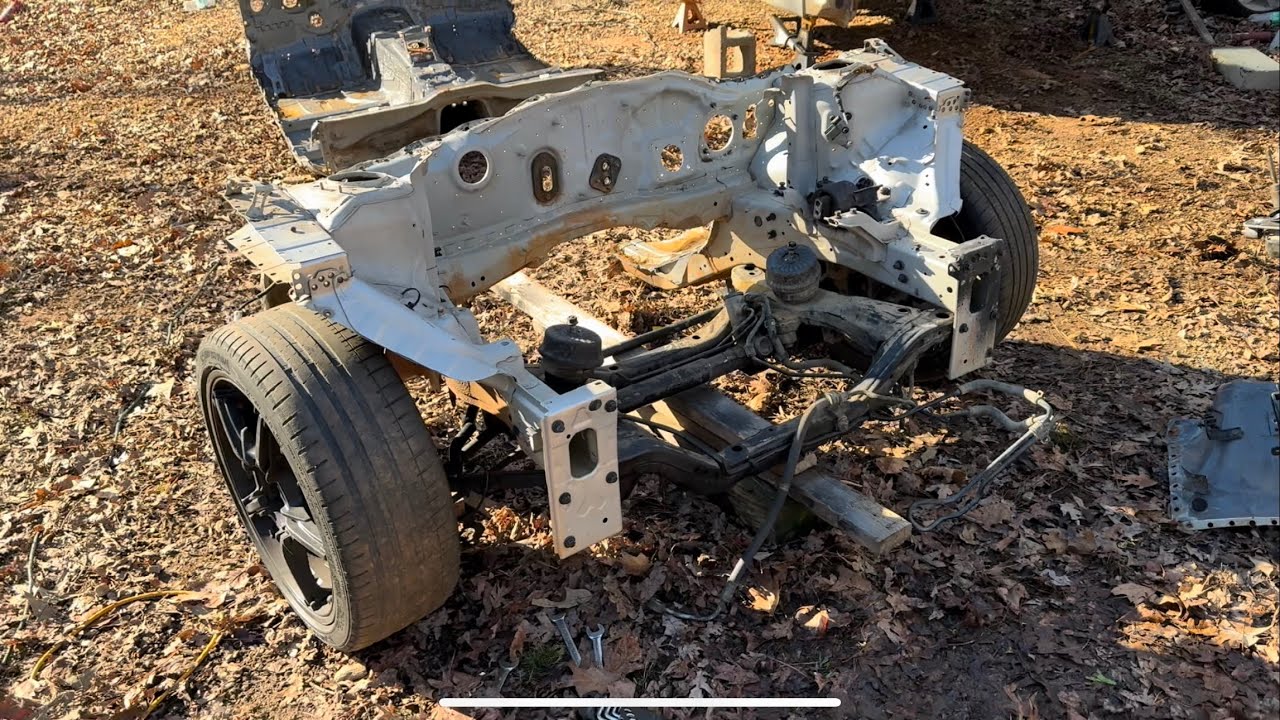 Hyundai Veloster RWD swap: fitting the front subframe - YouTube