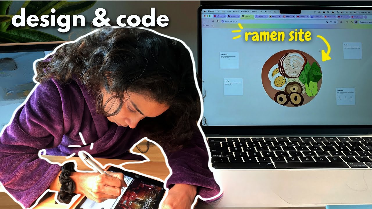 I Coded a Ramen Website from Scratch in 24 Hours! (Design & Code with ...