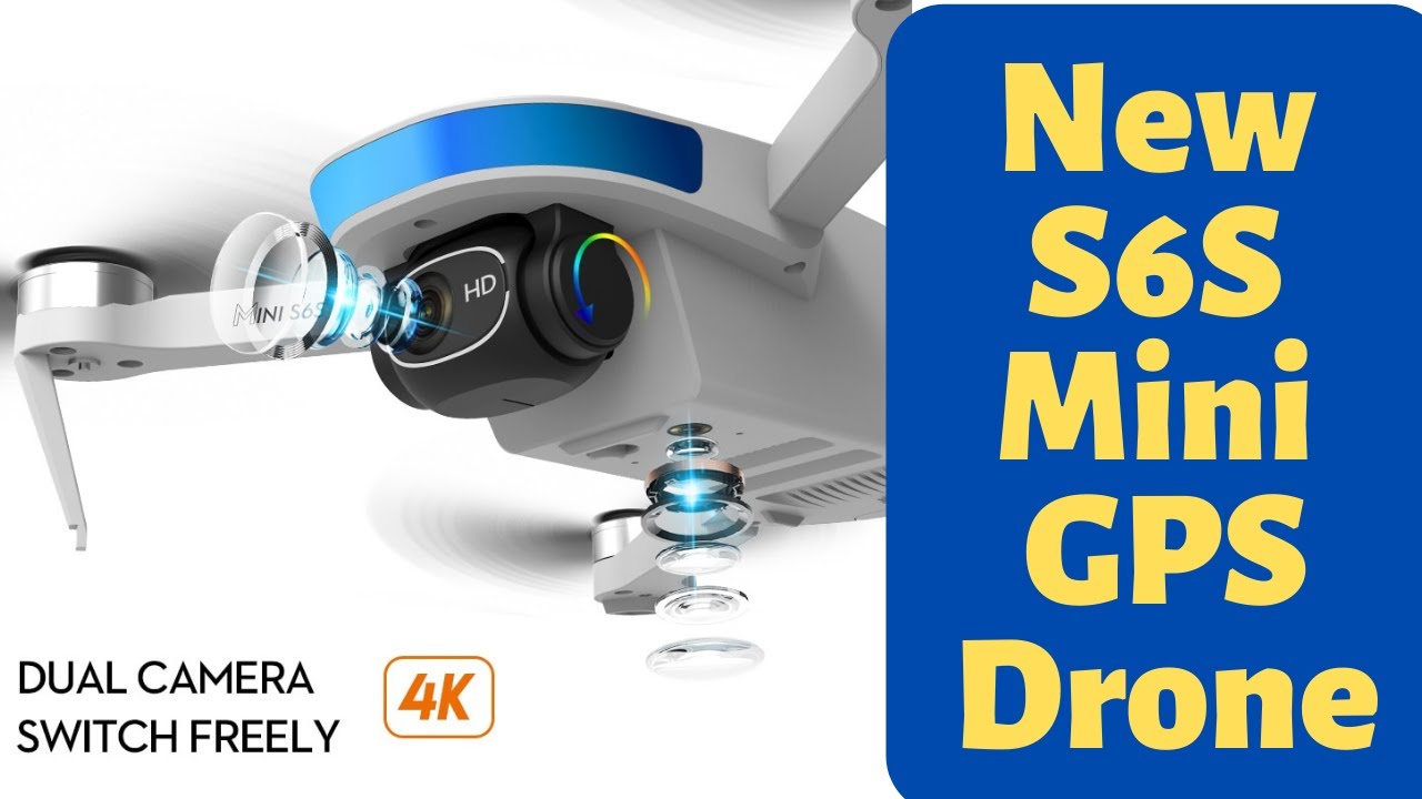 New S6S Mini GPS Drone - YouTube