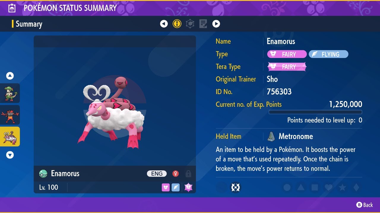 Enamorus (Therian Forme) - Solo - 7 Star Incineroar Raid - Pokemon ...