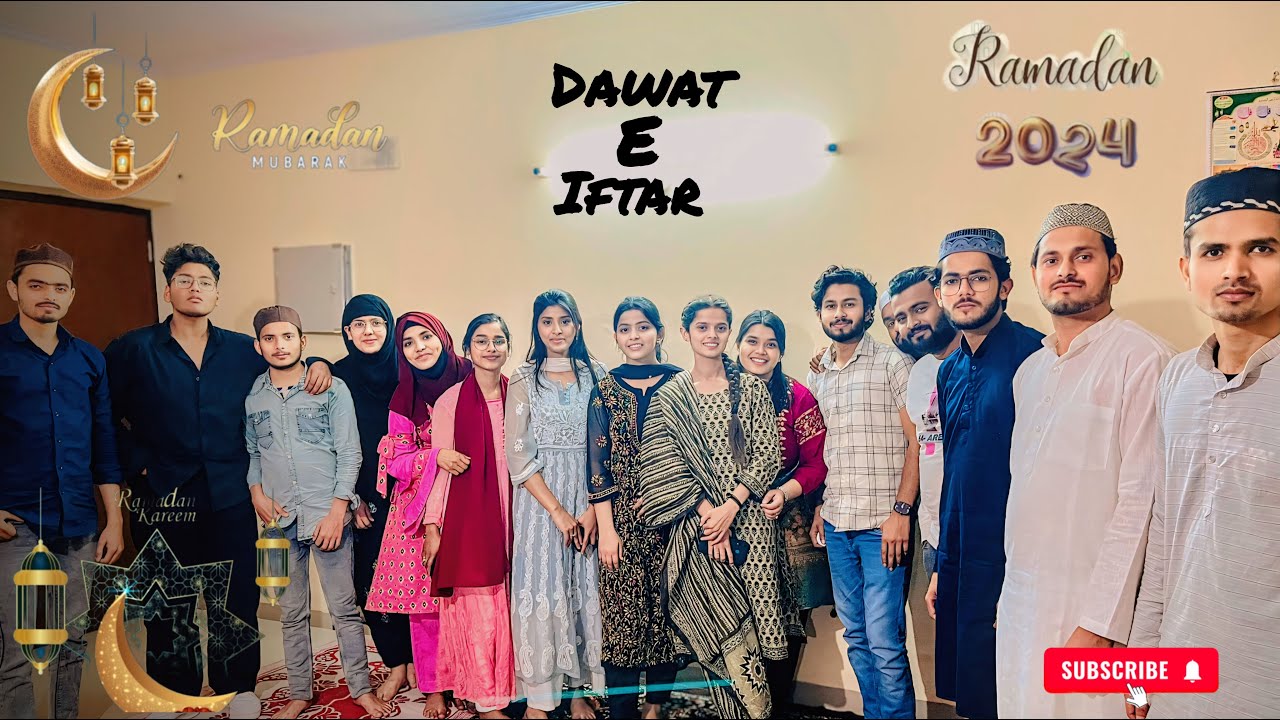 DAWAT E IFTAAR BY AFREEN || BIRYANI PARTY || RAMADAN VIBES WITH FRIENDS AND SENIORS || HOME ...