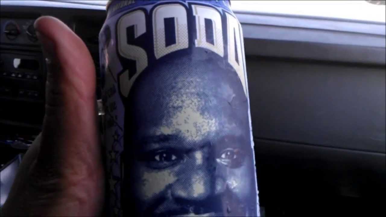 Arizona Tea Shaq Soda Blueberries and Cream Review - YouTube