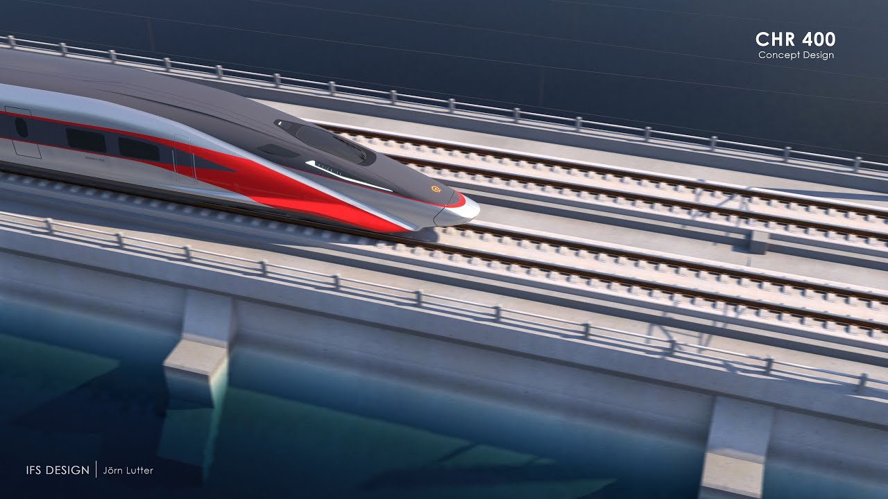 China High Speed Train /CHR 400 Concept Design - YouTube