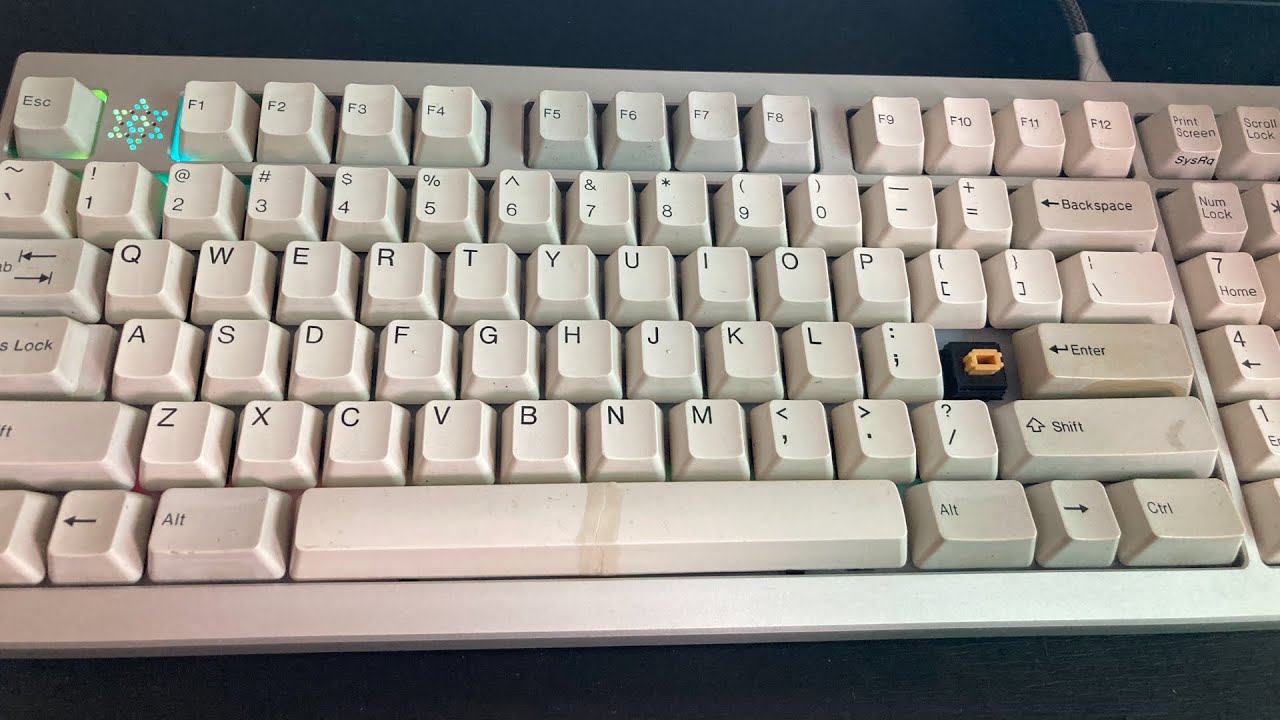 GeonWorks f1-8k / alps skcm amber / leading edge abs doubleshot - YouTube