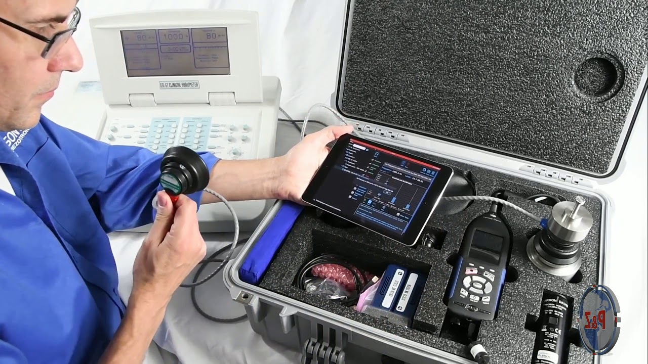 ¿Cómo calibrar audiometros? Larson Davis 831C - YouTube