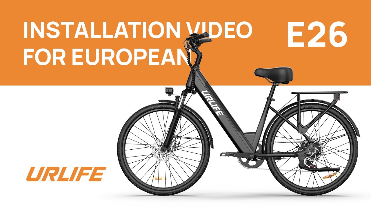 URLIFE E26 Urban Electric Commuter Bike Assembly Guide For European ...