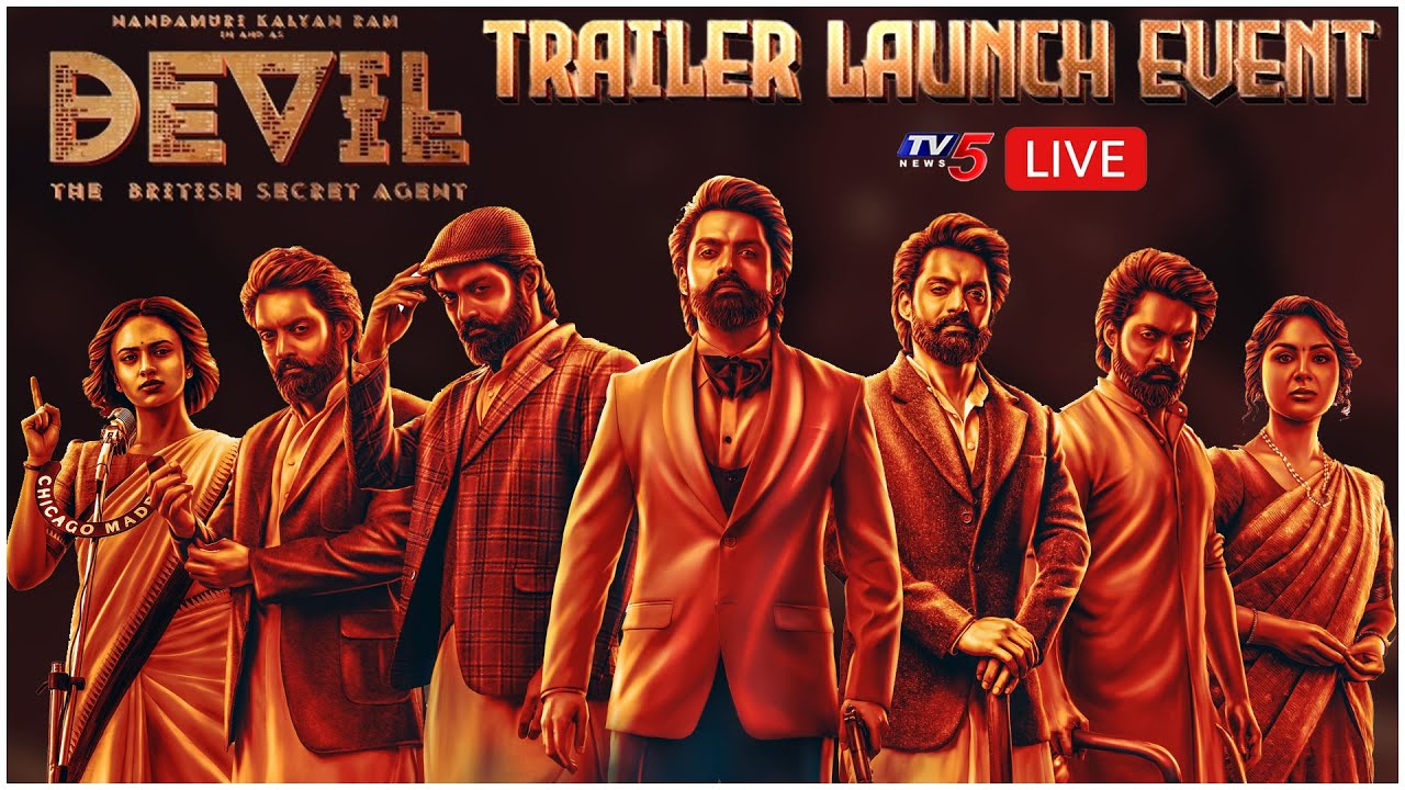 LIVE : DEVIL Trailer Launch Event | Nandamuri Kalyan Ram, Samyuktha ...