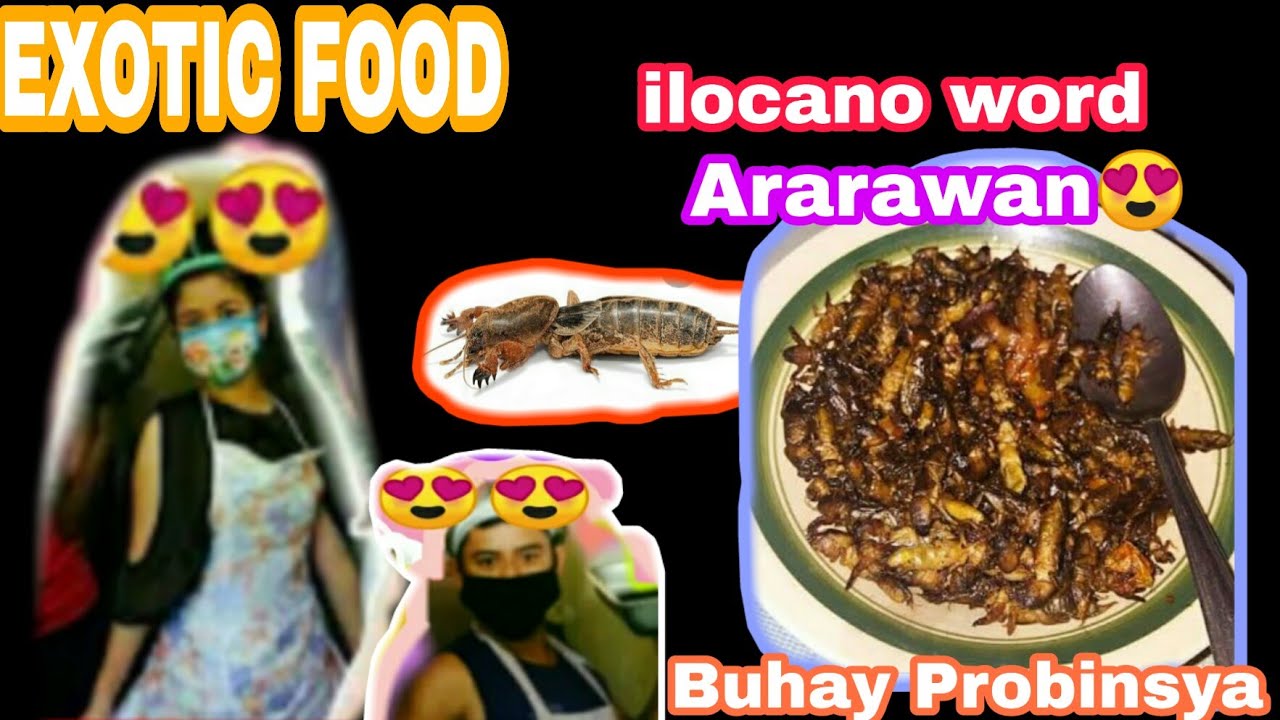 EXOTIC FOOD- Buhay Probinsya/ Ararawan-ilocano word - YouTube