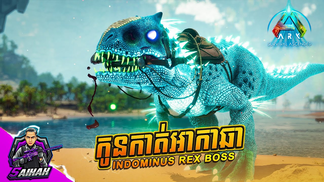 ARK DESCENDED Taming Excellent Indominus Rex Boss [ Part 9 ] - YouTube