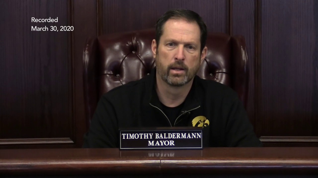 Mayor Baldermann COVID-19 Update - March 30, 2020 - YouTube